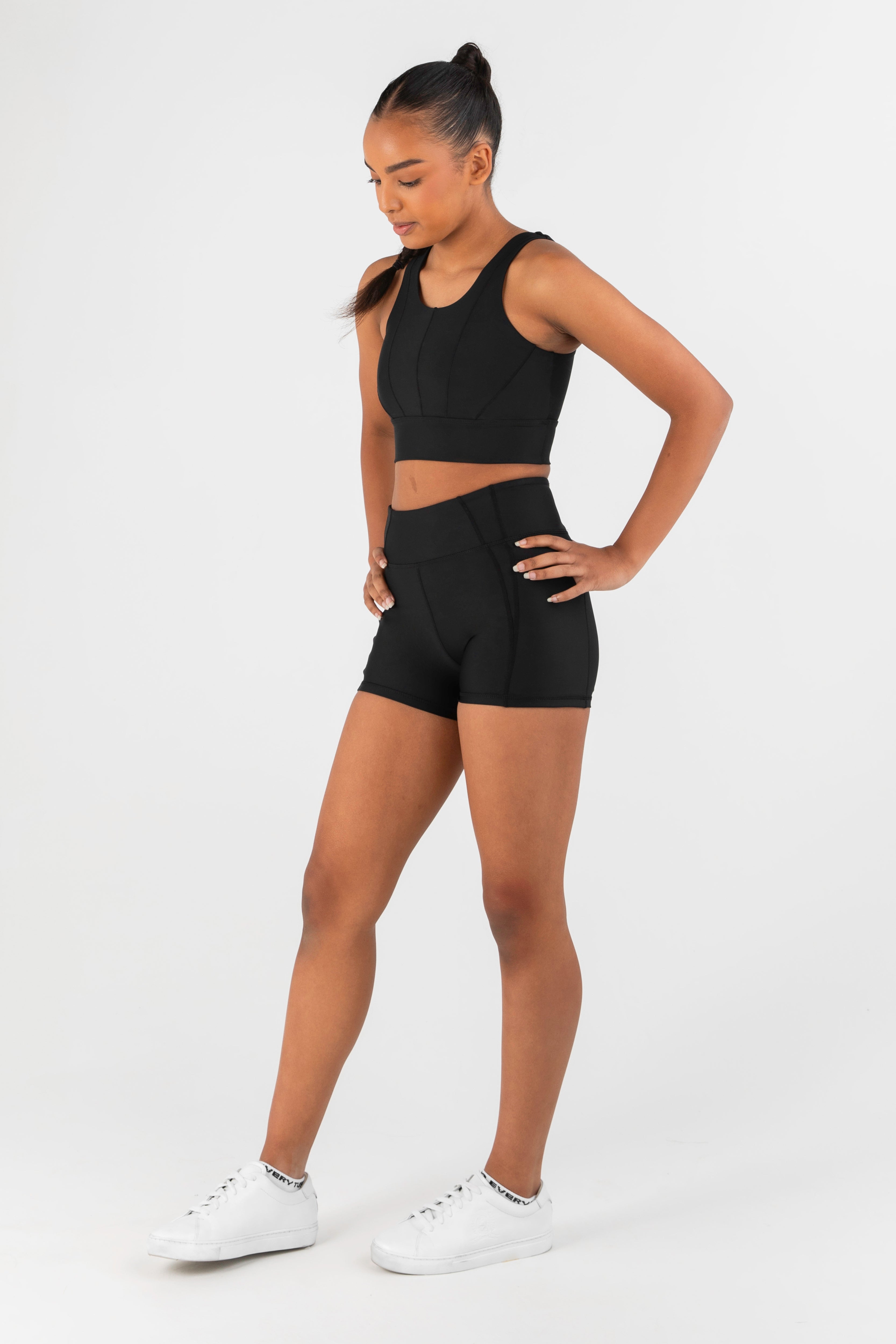 Glo Crop Top - Black | Every Turn