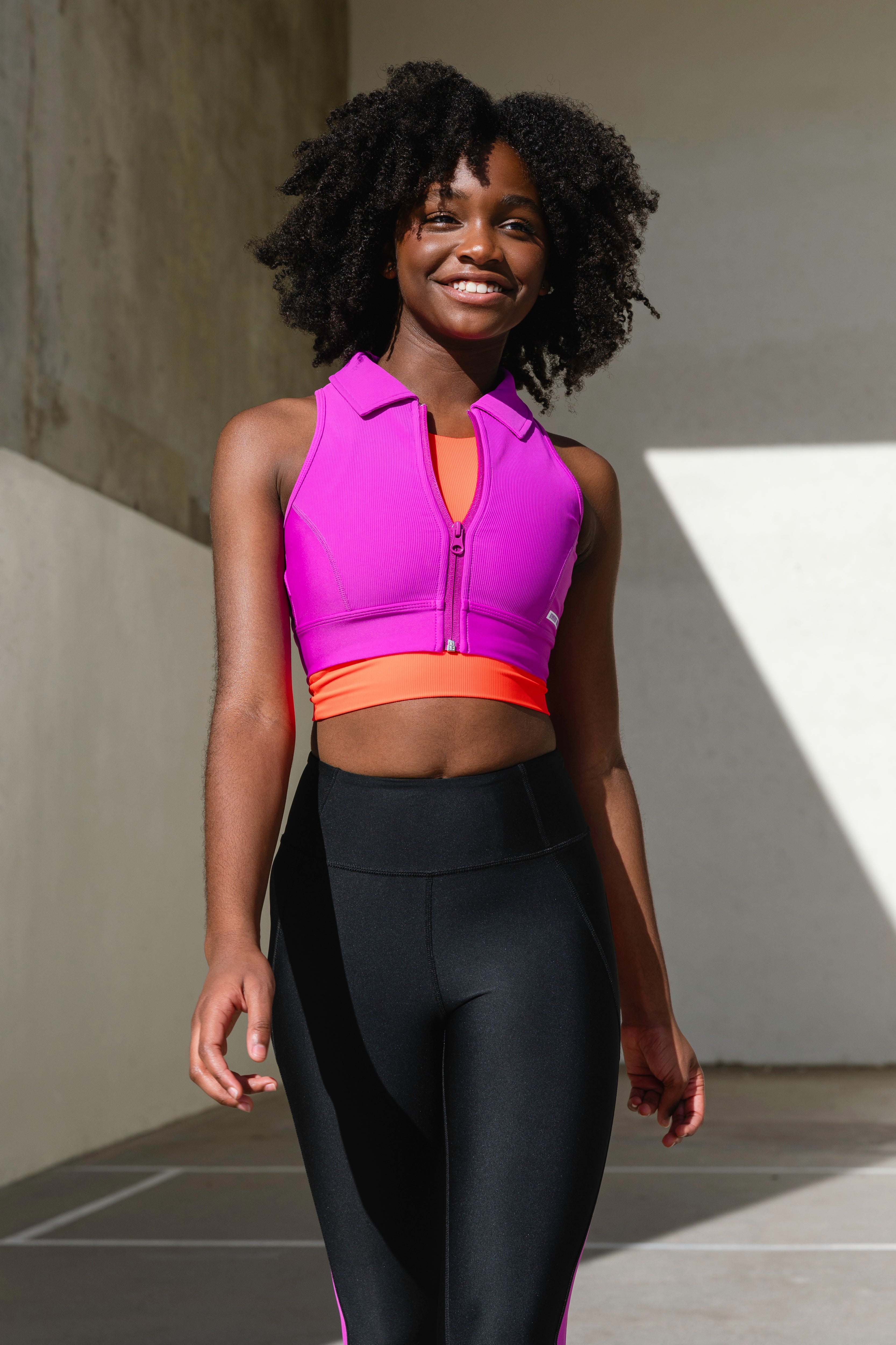 Hot Shot Crop Top - Very Fuchsia | Every Turn