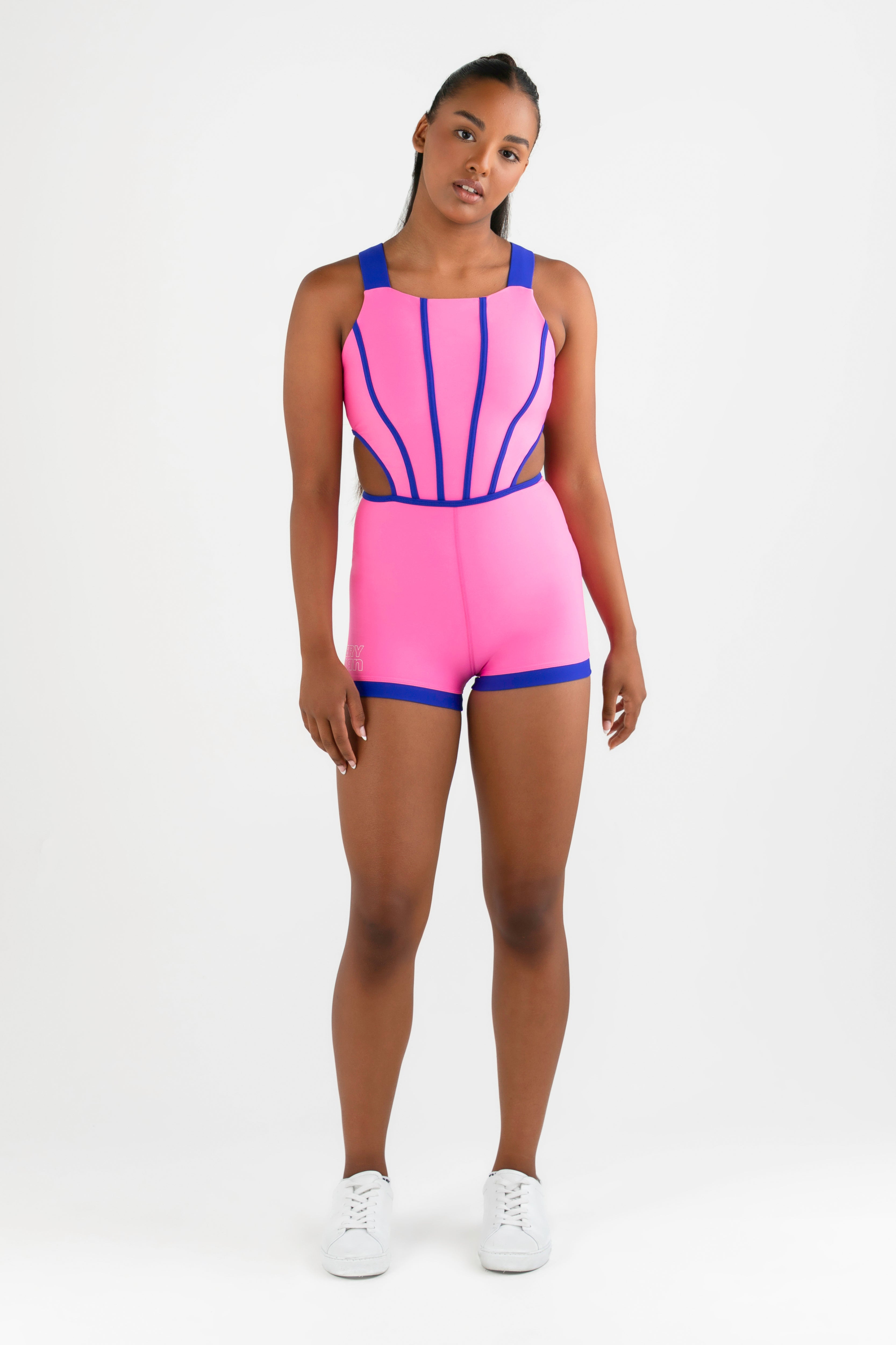 Sideshow Bodysuit Milkshake - Pink Cobalt | Every Turn
