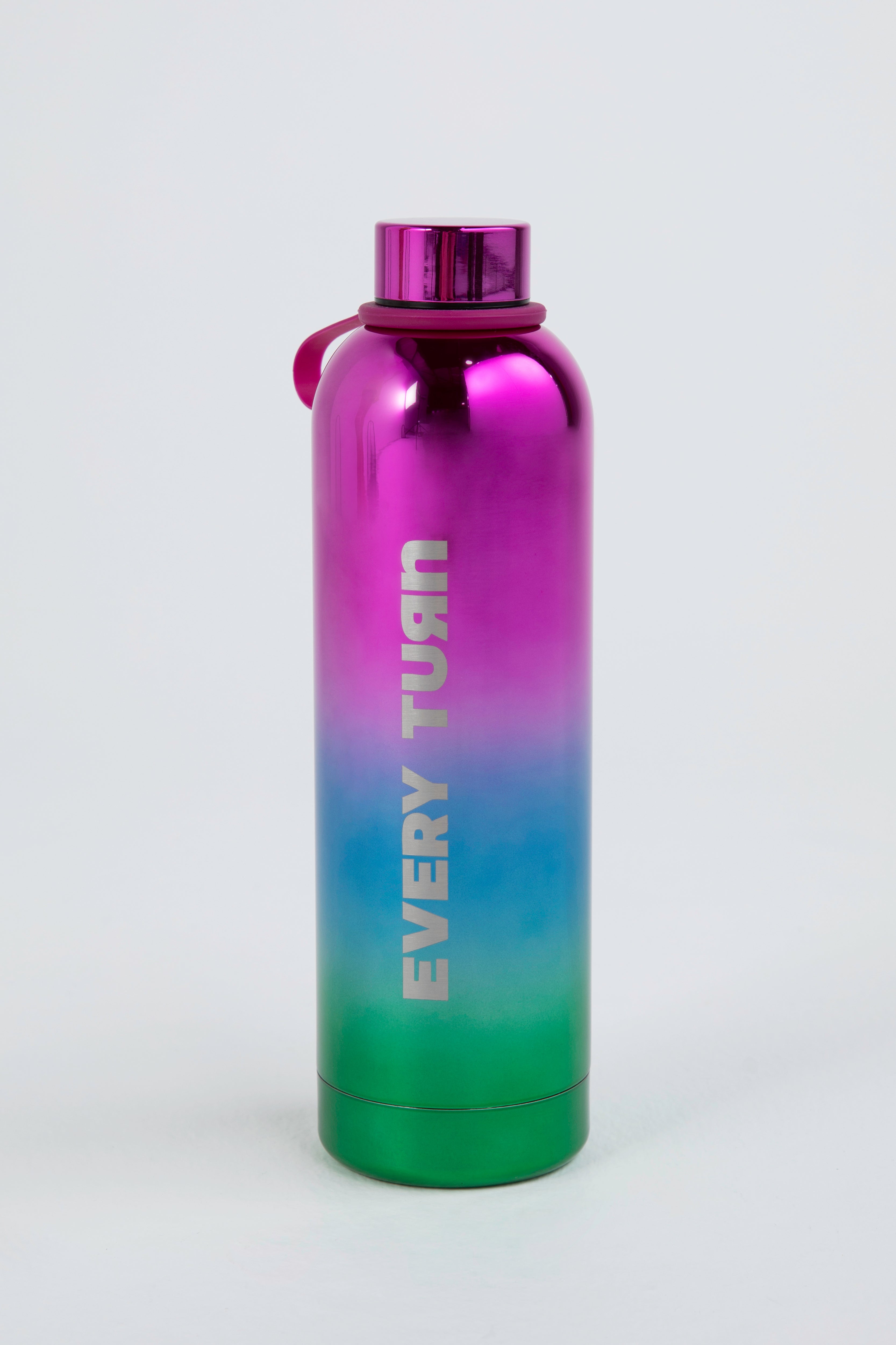 Rainbow Chrome Water Bottle - Rainbow | Every Turn